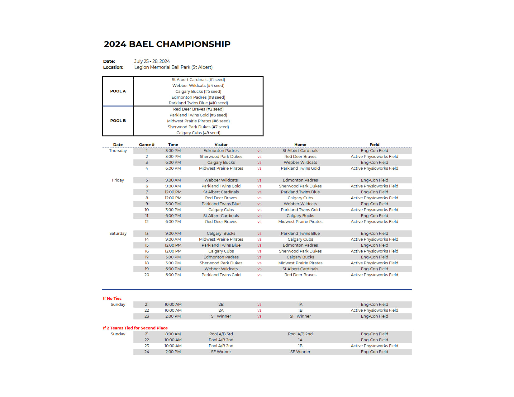 St. Albert Minor Baseball Association : Website by RAMP InterActive